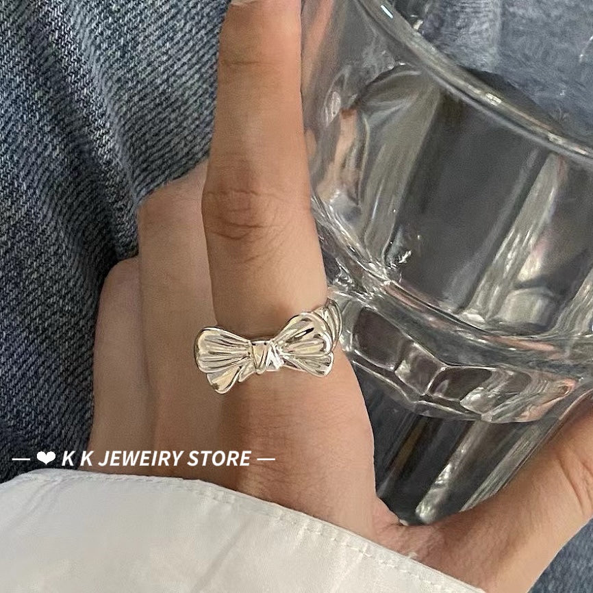 Bowknot Open Ring – KK Jewelry store
